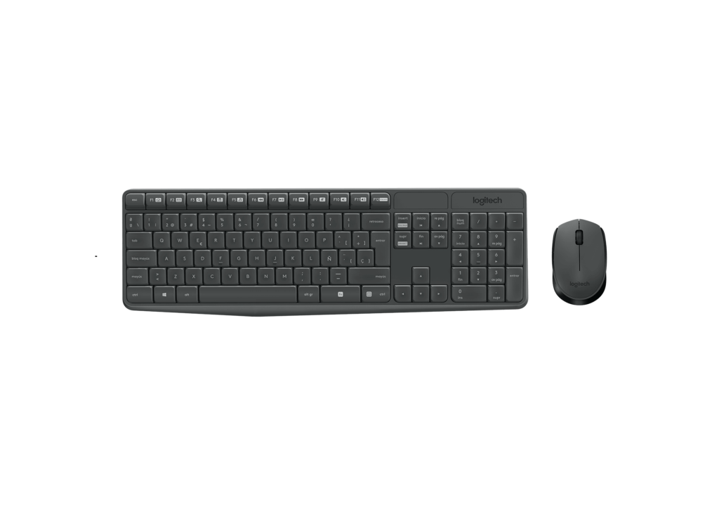 Combo teclado y mouse inalámbrico MK235 marca Logitech - Syscaribe ...